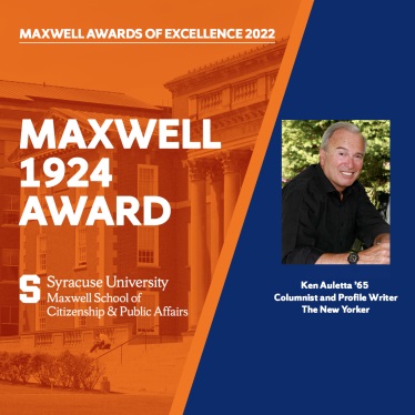 2021 One University Awards Recipients Include Several from Maxwell